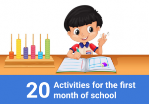 20 Great Activities for the First Month of School - HelpTeaching.com