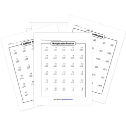 Multiplication Worksheet Generator